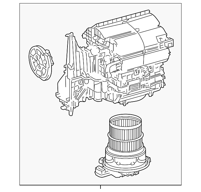 2019-2021 Lexus Blower Assembly 87130-06410 | OEM Parts Online