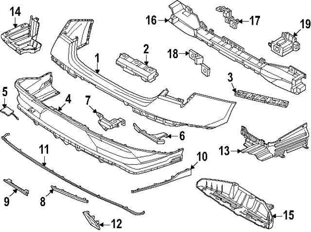 2024 Hyundai Impact Bar 86631-AANB0 | OEM Parts Online