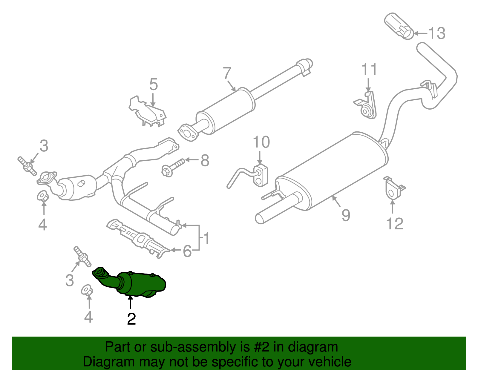 FL3Z-5E212-G - Catalytic Converter 2015-2017 Ford F-150 | Big 3 Auto Parts