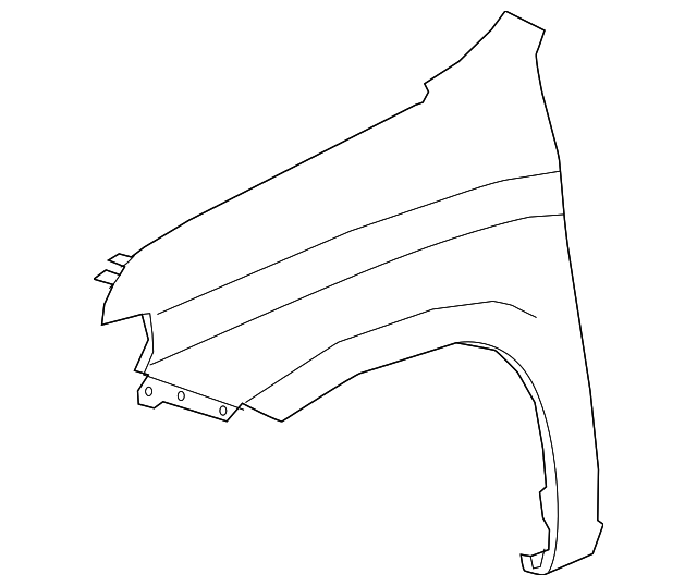 2019 Chevrolet Fender - Passenger Side (RH) 84502611 | TascaParts.com