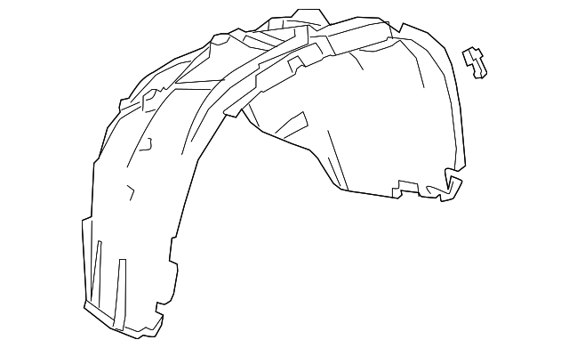 2022-2023 Chevrolet Front Driver Side Wheelhouse Liner 85594208 | OEM ...