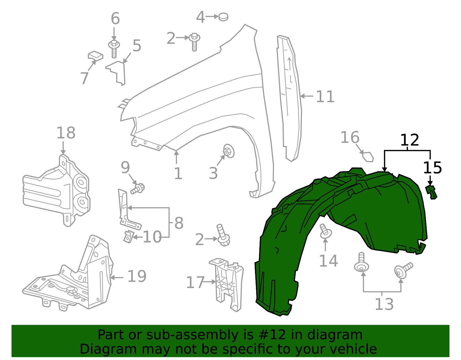 2022-2025 Chevrolet Liner 85594208 | Chevy Parts Pros