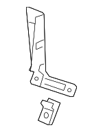 23393858 - Front Passenger Side Fender Front Bracket 2019-2024 ...