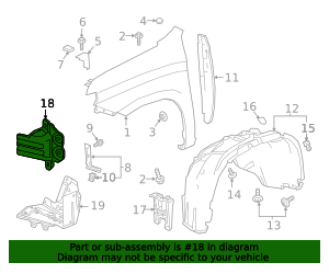 2019-2025 Chevrolet Extension 85134047 GM | GMPartsDirect.com
