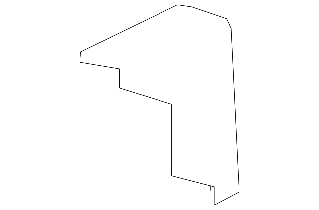 2019-2025 Chevrolet Body Side Front Driver Side Fender Upper Front ...