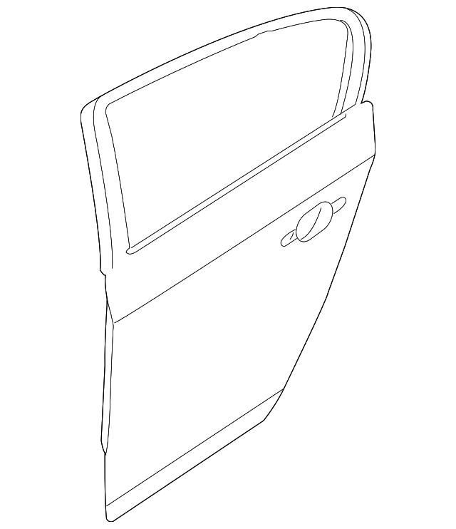 41517482278 - 2019-2021 BMW Door Shell (41-51-7-482-278) | BMW of South ...