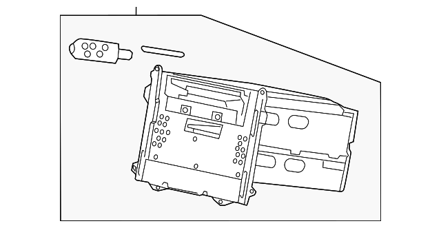 39171-T7A-A11 - Audio Unit Assembly Base (Denso Ten) - 2019 2020 Honda ...