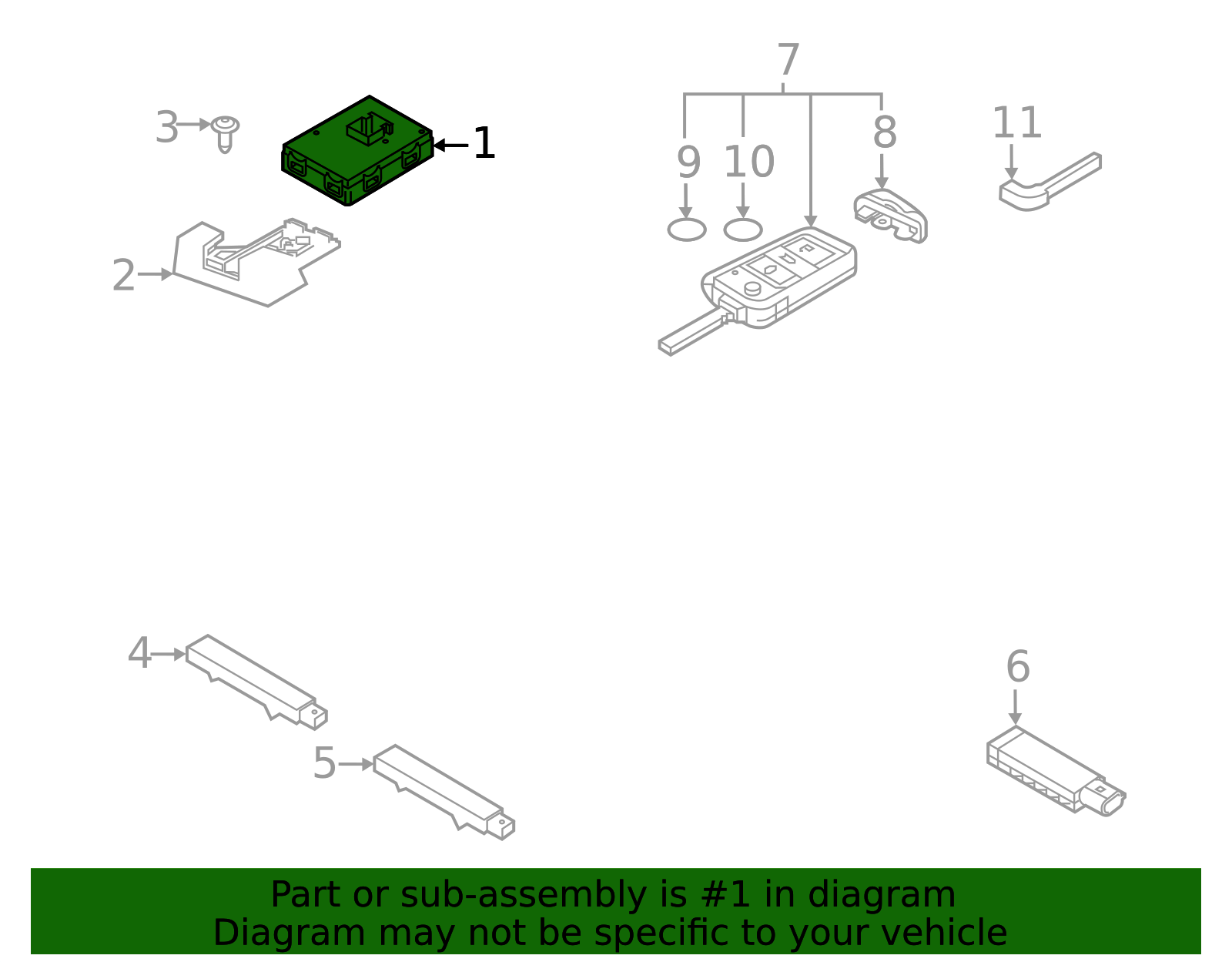 3Q1-959-435-C - High-Quality Keyless Entry Module for 2024-2025 ...