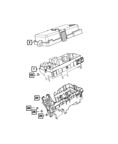 Power Distribution Center, Fuse Block, Junction Block, Relays and Fuses ...