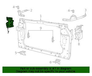 2019-2020 Jeep Cherokee Support Bracket - Passenger Side (RH ...