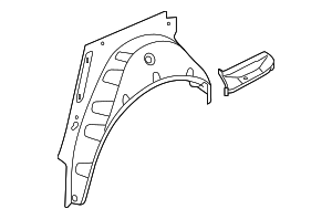 8W6-809-409-TA - Outer Wheelhouse 2018-2023 Audi | Audi OEM Parts