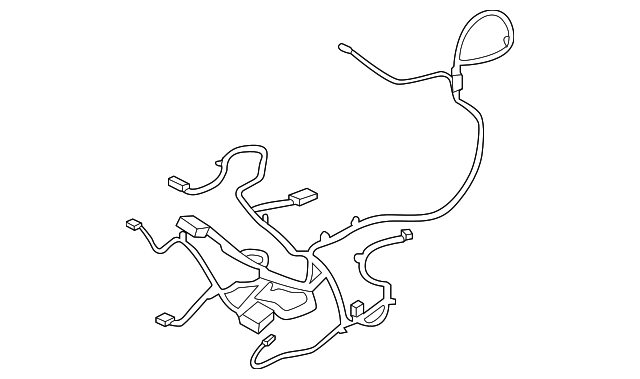 2021-2023 Nissan Rogue Harness 87069-6RE1A | Bill Kay Nissan Parts