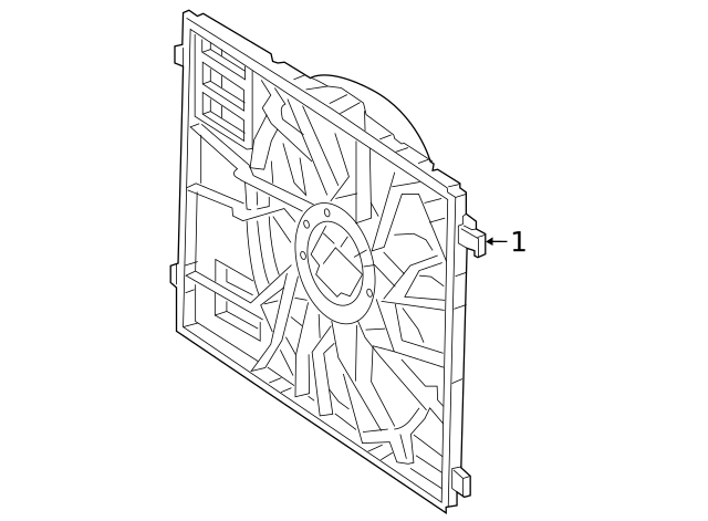 247-906-79-06 - Engine Cooling Fan Assembly 2019-2023 Mercedes-Benz ...