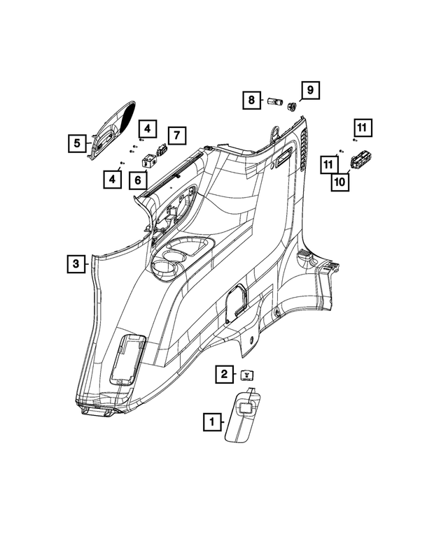 2014-2024 Mopar Inverter Power Outlet 68141872AA | Mopar eStore