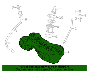 Genuine BMW 16-11-8-094-108 | Fuel Tank | FREE Shipping on Most Orders ...