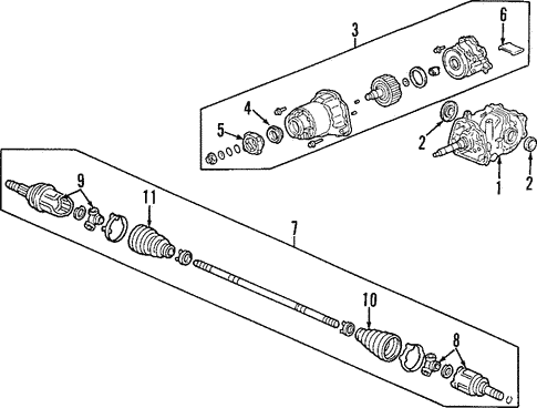 Differential for 2010 Honda CR-V | Honda Parts Online