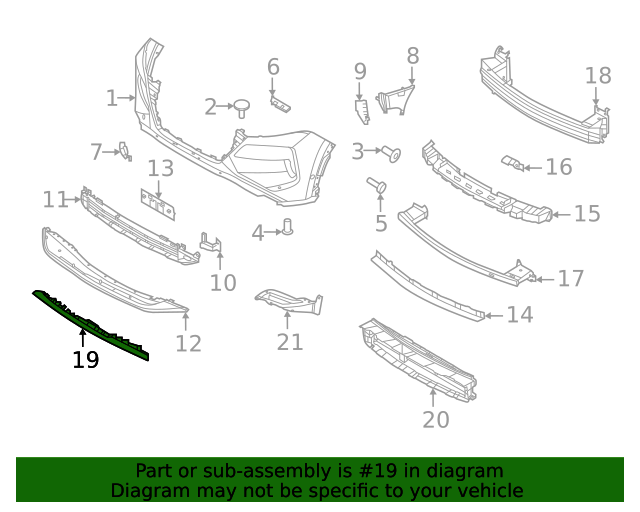 2021-2023 Nissan Rogue Lower Trim 62072-6RA0A | OEM Parts Online