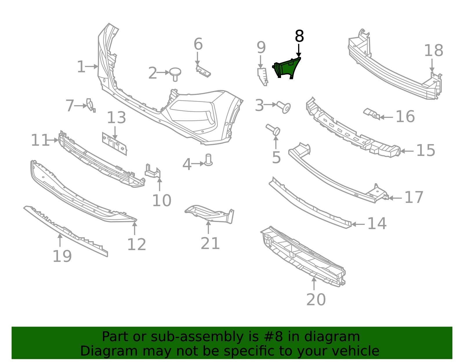 2021-2023 Nissan Rogue Air Duct 62253-6RA0A | Sullivan Brothers Nissan