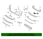 2021-2023 Nissan Rogue Upper Absorber Retainer 62242-6RA0A | Nissan ...