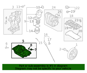 2020-2022 Hyundai Oil Pan 21510-2M000 | OEM Parts Online