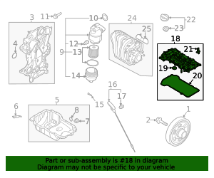 22410-2M010 - High-Quality Engine Valve Cover for 2020-2022 Hyundai ...