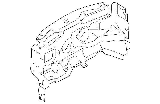 2009-2014 Nissan Murano Engine Compartment Insulation 67900-1AT0A ...