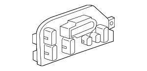 2014-2020 GM Battery Distribution Engine Compartment Fuse Block ...
