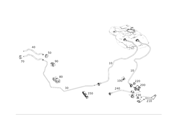 000-905-42-00 - Pressure + Temp Sensor 2012-2020 Mercedes-Benz ...