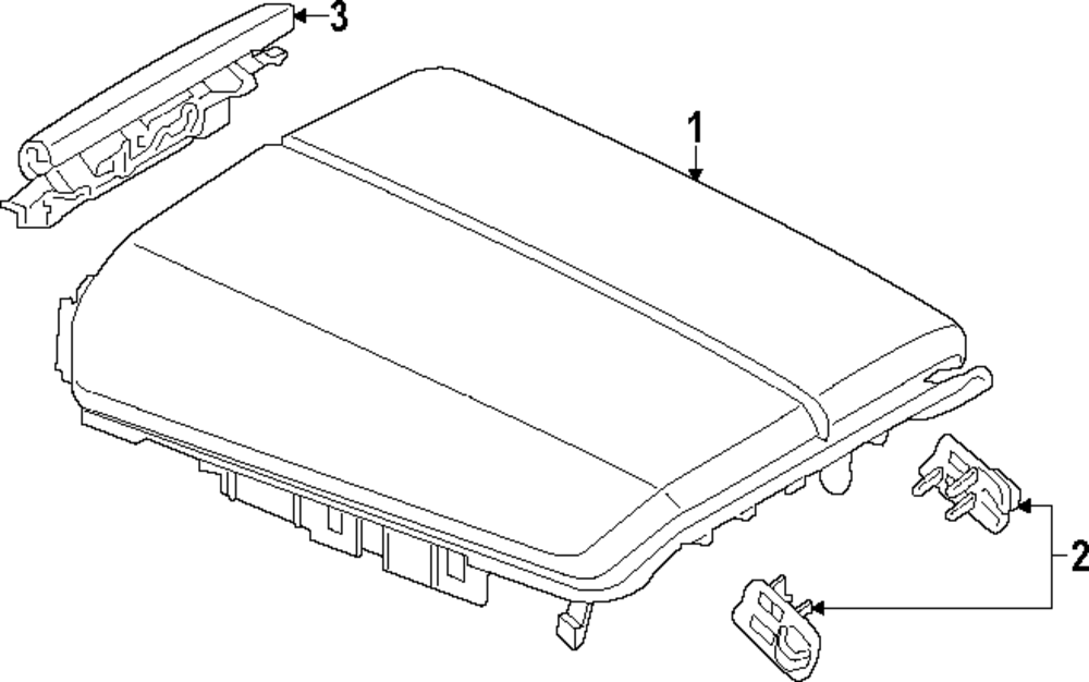 2023-2025 BMW XM | Armrest | 51-16-5-A43-5C3 | BMW OEM Parts Store