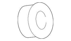 Genuine OEM Pillar Molding Nut Part# LR024279 Fits 2018-2023 Land Rover ...