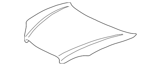 53301-02110 - Hood 2003-2008 Toyota Corolla | Longo Toyota Parts