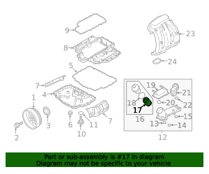 2008-2023 Porsche Oil Filter - Element 0PB-115-466 | Sunset Porsche Parts