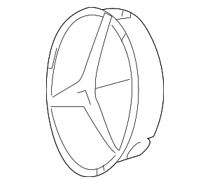 207-888-02-60 - Emblem Support 2008-2023 Mercedes-Benz | Mercedes-Benz ...