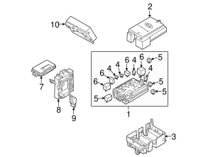 18980-04824 - Circuit Breaker 2002-2010 Kia | Kia.Parts Store