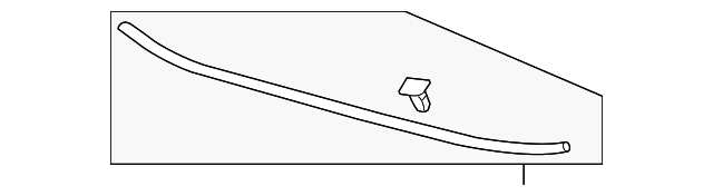 53383-60080 - Seal To Cowl - 2010-2020 Lexus GX460 | My L Parts