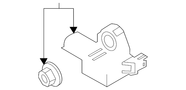 98581-6RR8A - Ft Impact Sensor - 2021-2023 Nissan Rogue | Nissan OEM ...