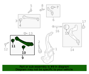 4M0-407-152-R - Suspension Control Arm 2020-2024 Audi | AutoNationParts.com