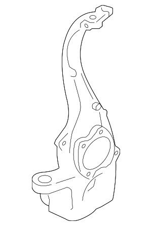 2021-2023 Audi Steering Knuckle 4K0-407-254-C | Audi USA Parts