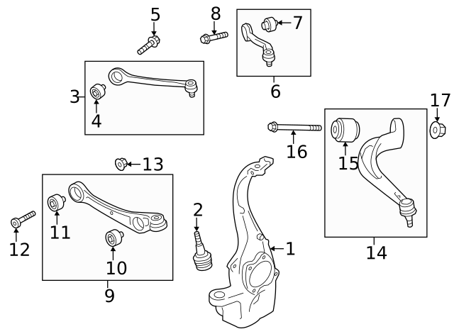 4M0-407-152-R - Suspension Control Arm 2020-2024 Audi | AutoNationParts.com