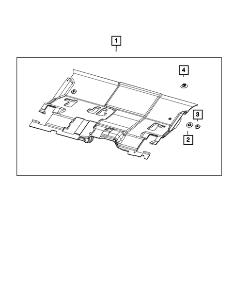 Carpets, Floor Mats, Load Floor, and Silencers for 2023 Jeep Gladiator ...