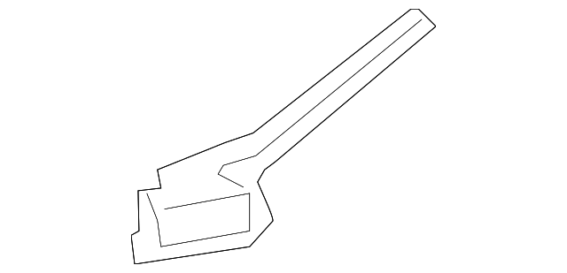 53867-48100 - Side Seal 2021-2024 Toyota Venza | Ourisman Toyota Parts