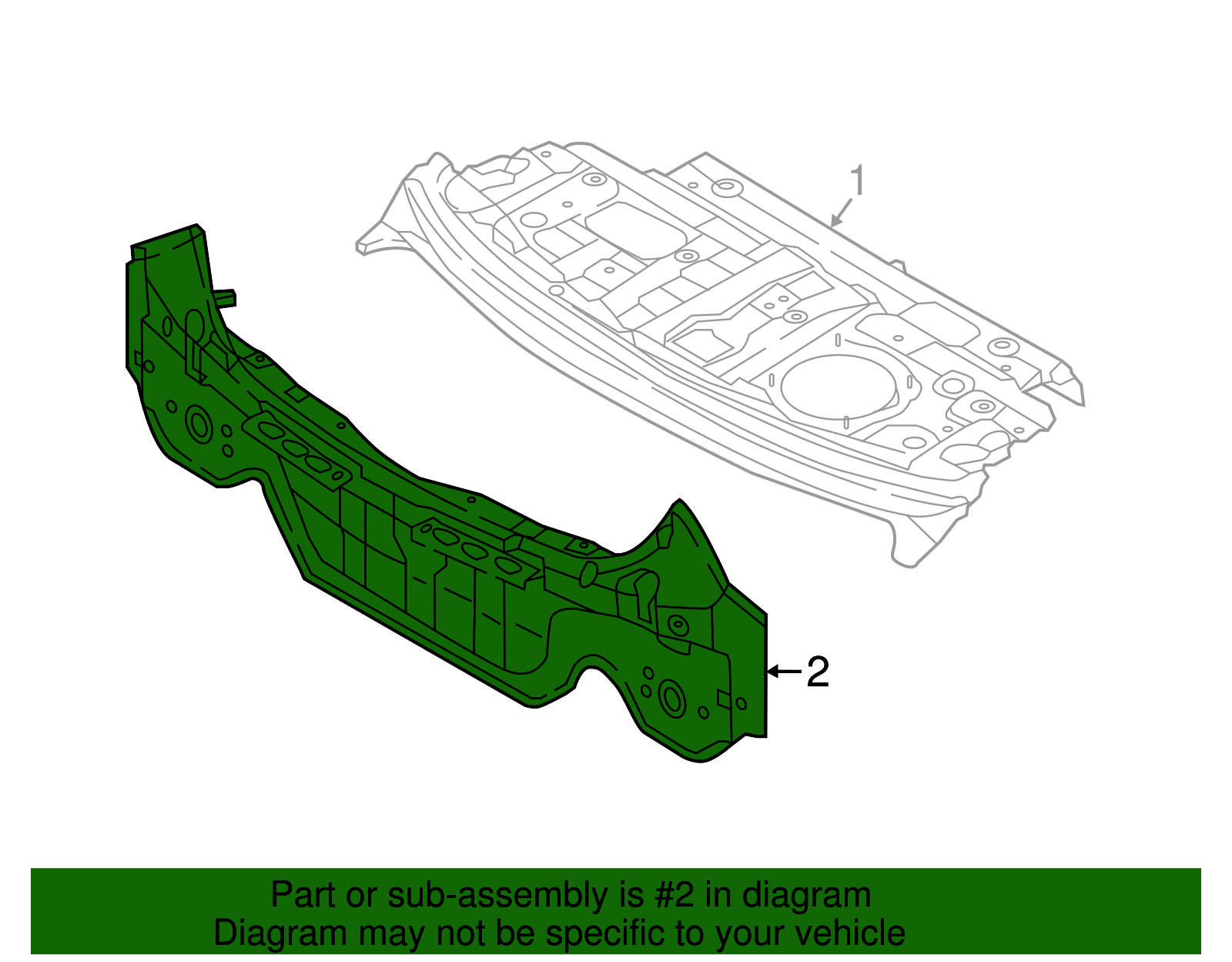 2019-2020 Hyundai Elantra Rear Body Panel 69100-F2600 | Retail ...