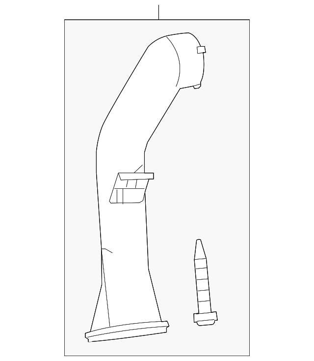 212-834-00-45 - Intake Duct 2010-2013 Mercedes-Benz | Mercedes-Benz USA ...