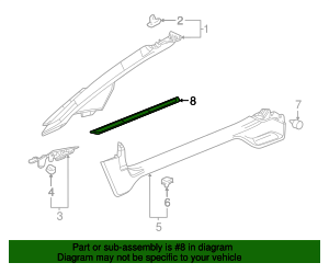 13489134 - Rocker Panel Decal 2016-2019 Buick Cascada | AutoNationParts.com