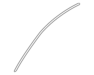 2016-2023 Jaguar XF Window Molding T2H4391 | JaguarParts.com