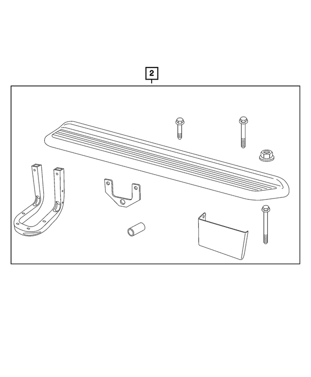 OEM Mopar Parts REAR - STEP KIT 82214498 | Bam Wholesale Parts