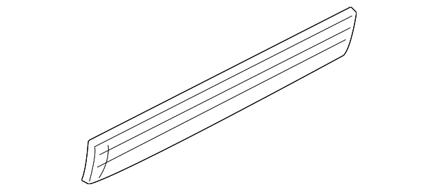 2005-2007 Nissan Body Side Molding - Driver's Side (LH) 80871-EA59E ...