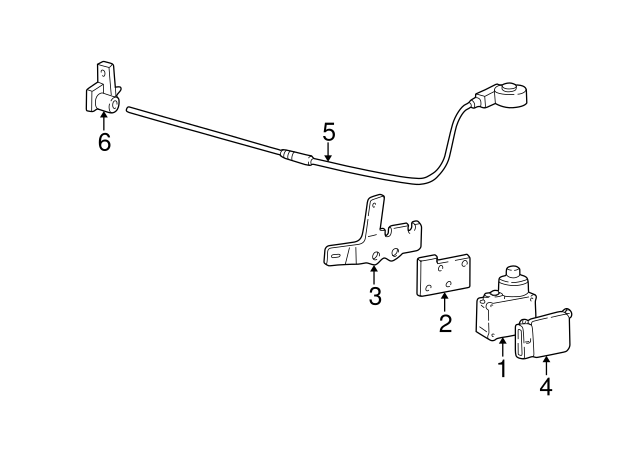 2000-2005 Ford 2000-2007 Ford Taurus Sable Cruise Control System ...
