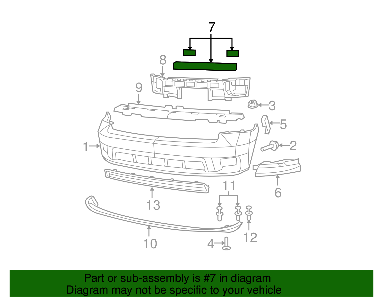 2009-2012 Mopar Beam 68049865AC | Mopar Parts Canada