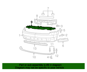 2009-2012 Mopar Upper Reinforced 68031521AC | TascaParts.com